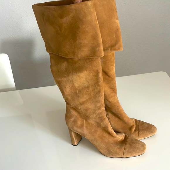 Shoes | Camel Long Boots | Poshmark